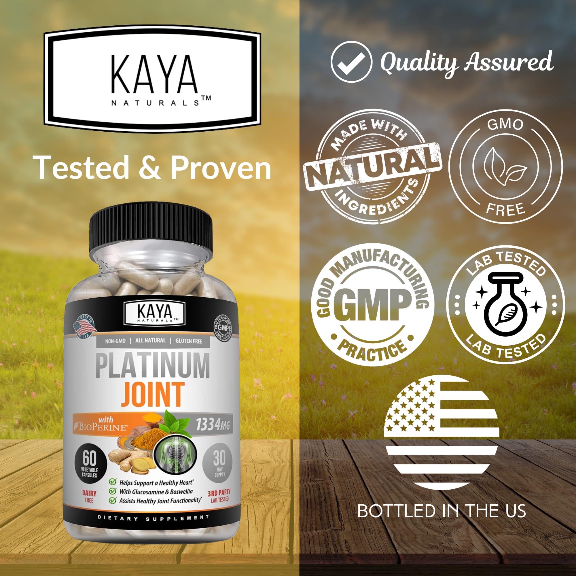premium turmeric with glucosamine formula