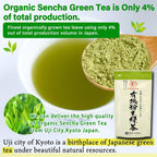 premium Uji sencha green tea