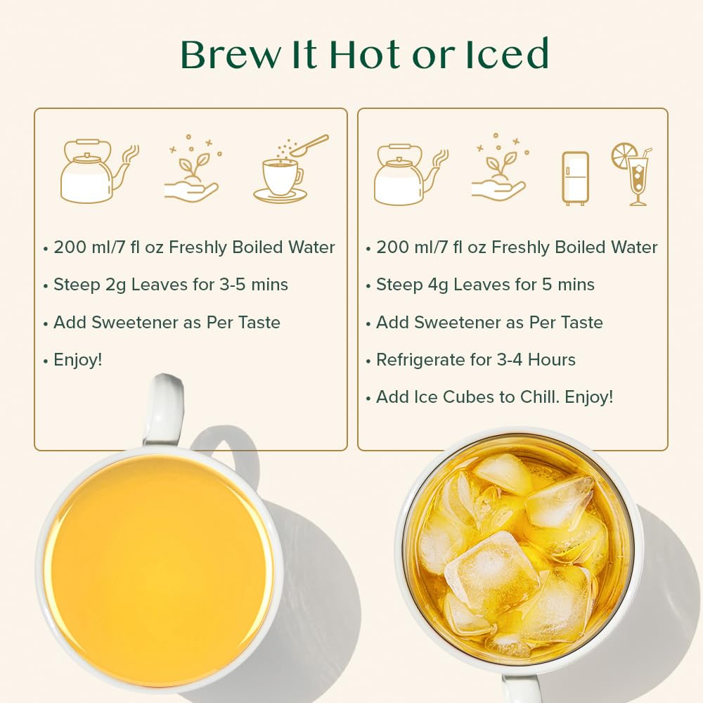 premium VAHDAM ginger tea blend