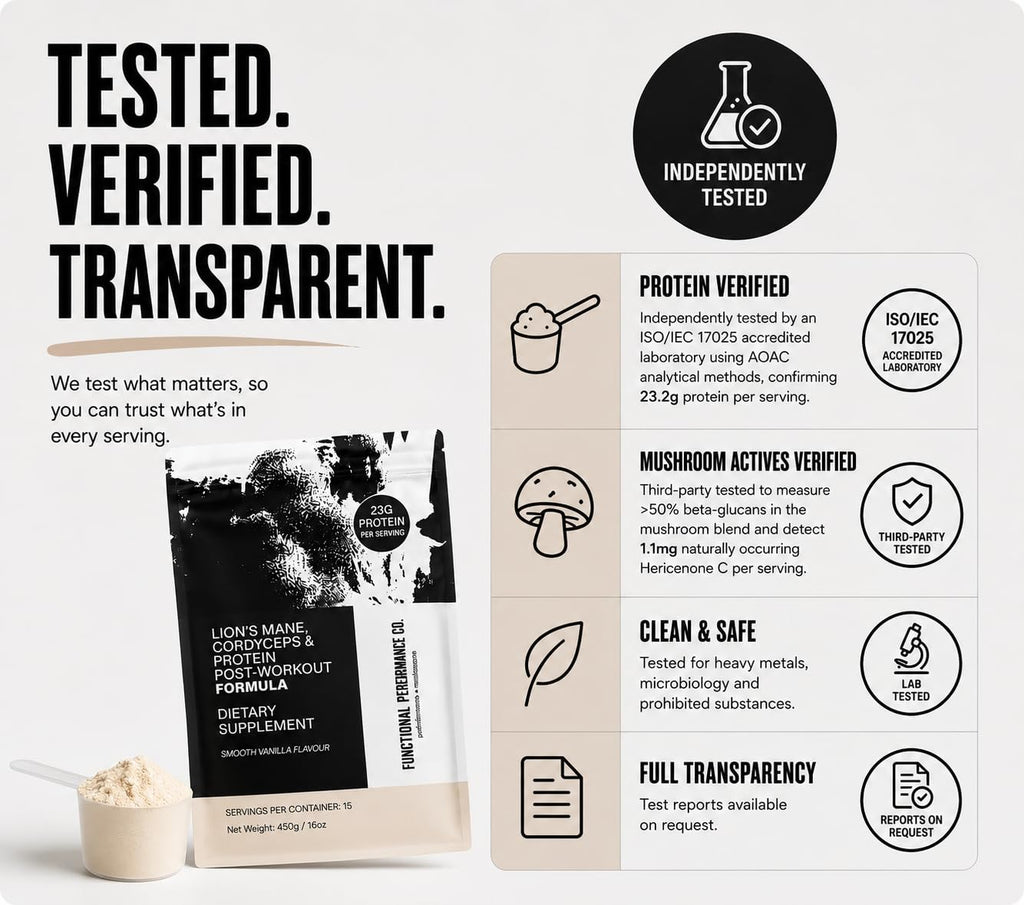 premium vanilla protein for muscle recovery