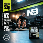premium vanilla protein mass gainer