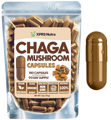 Premium vegan chaga mushrooms for wellness