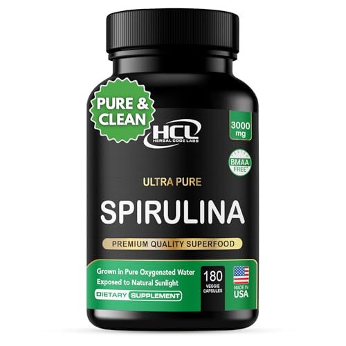 premium vegan spirulina protein source