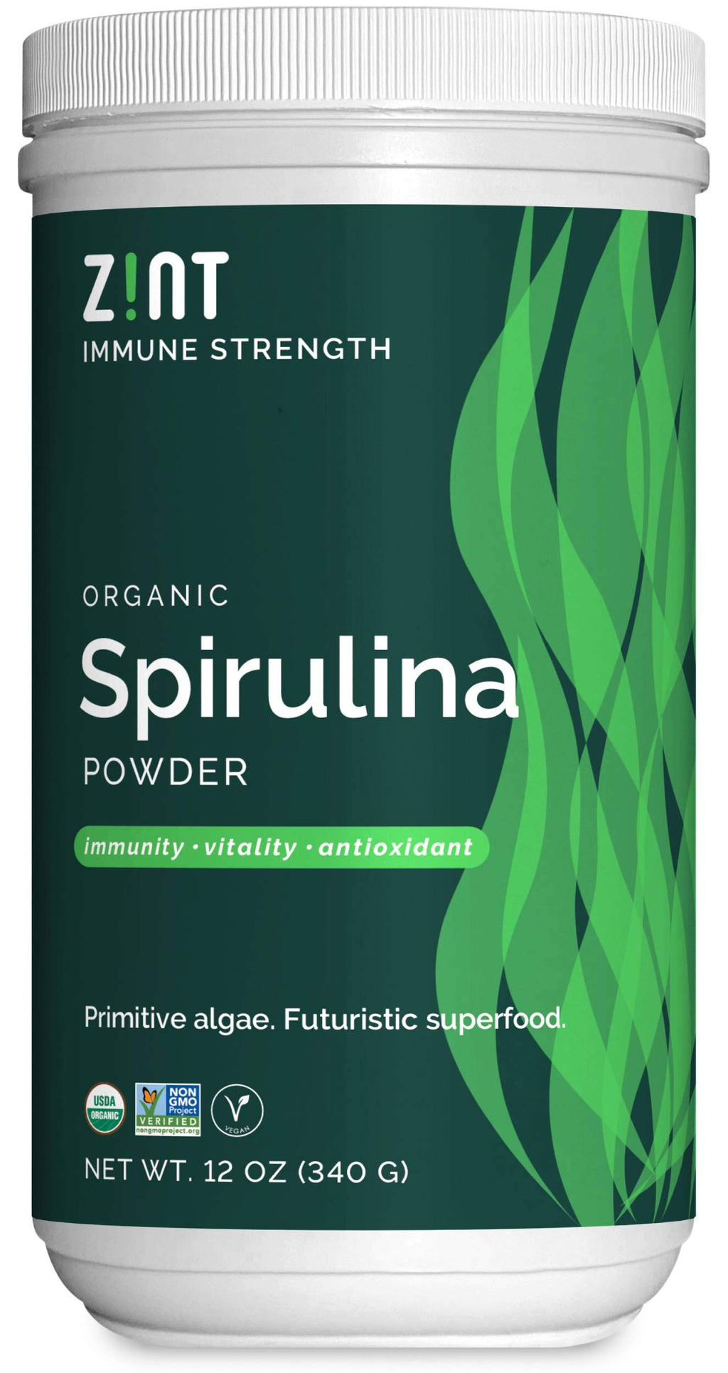 premium vegan spirulina protein supplement