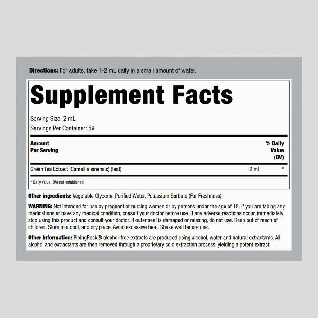 Premium vegetarian green tea extract