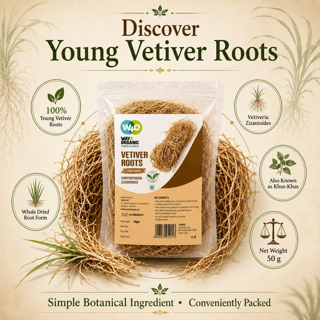 premium vetiver root for herbal wellness