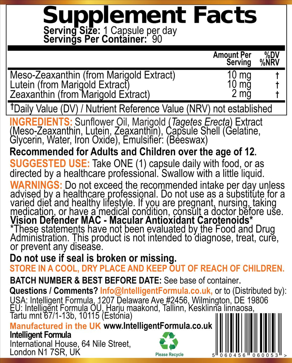 Premium vitamin A for eyesight