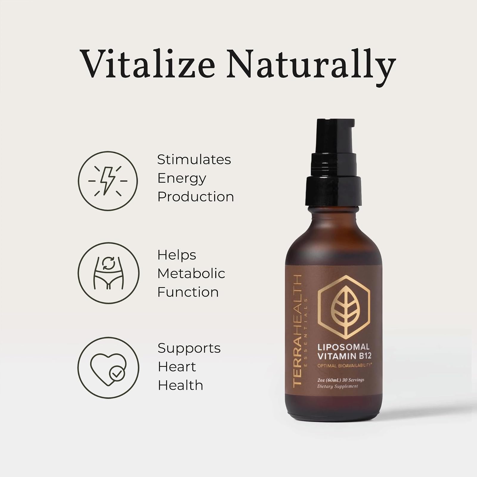 Premium vitamin b12 liquid formula