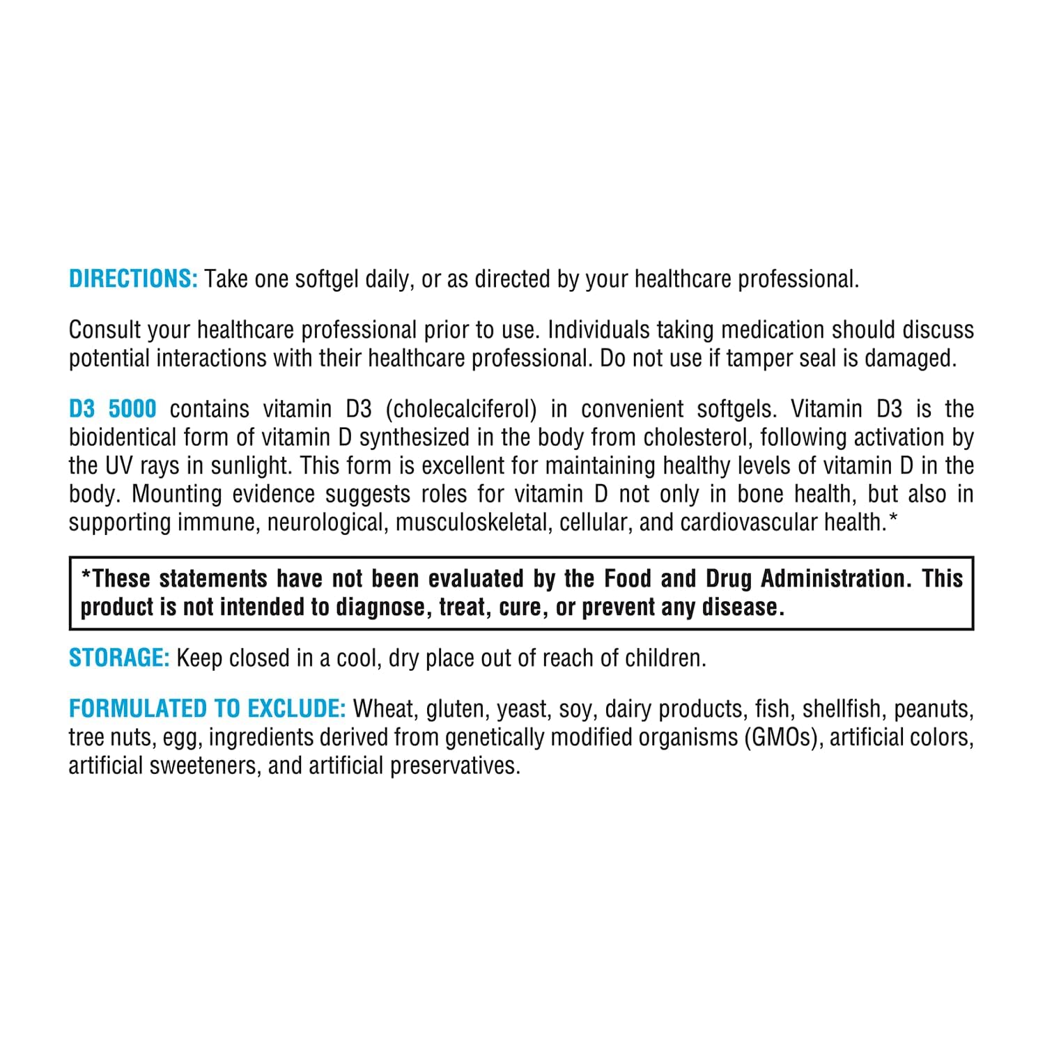 premium vitamin D3 supplement