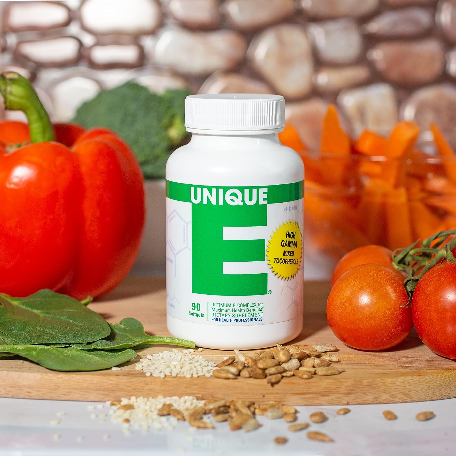Premium vitamin E for skin health