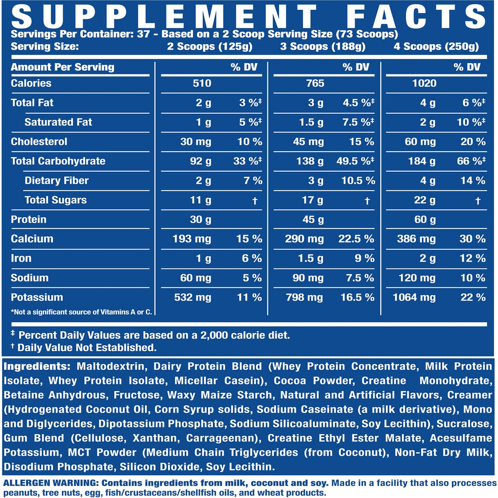 premium weight gainers for serious lifters