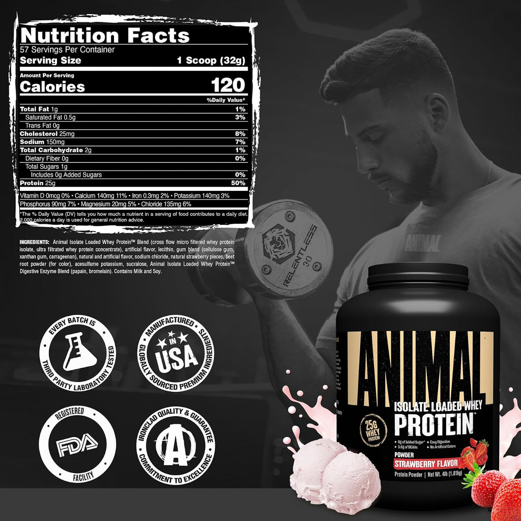 premium whey isolate for muscle recovery