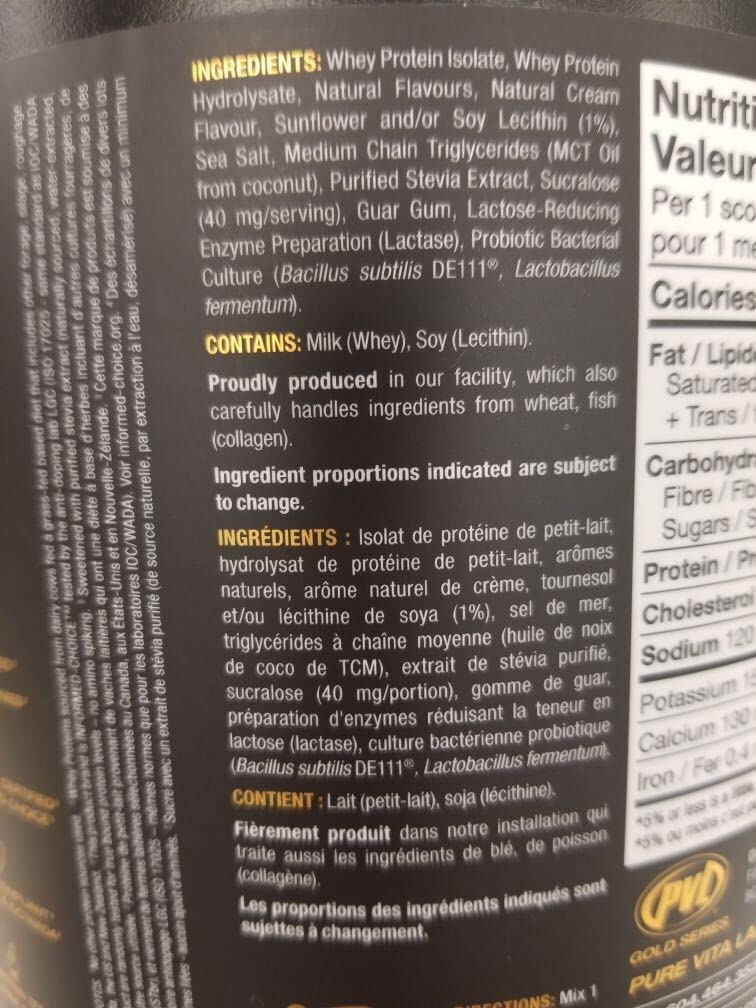 premium whey isolate for recovery