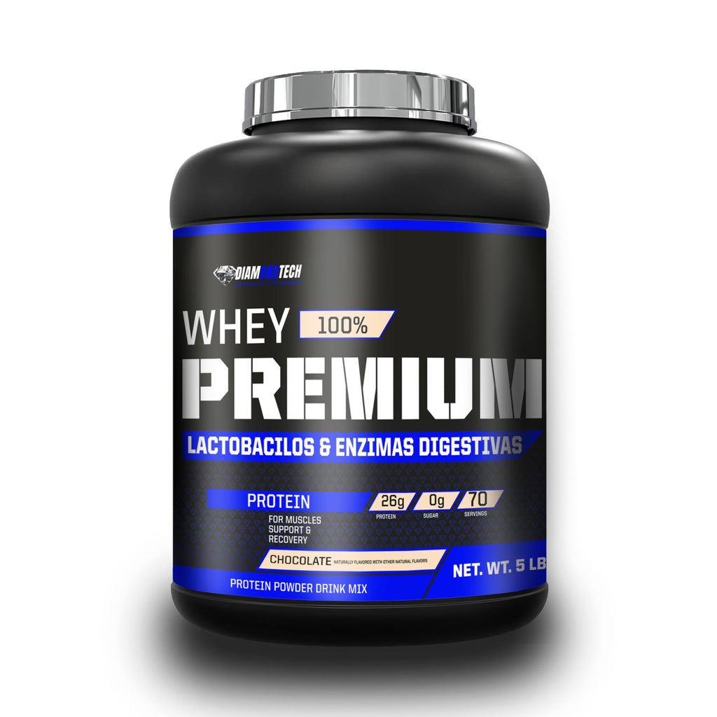 Premium whey protein chocolate flavour