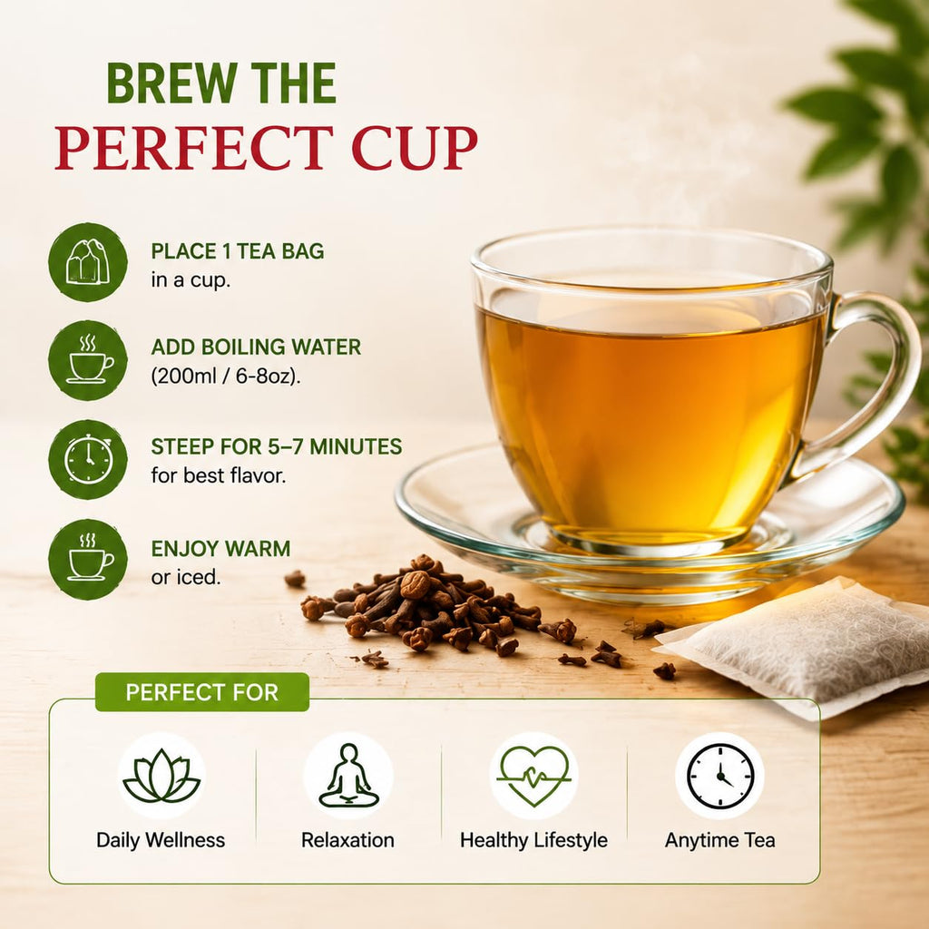 premium whole clove tea for wellness