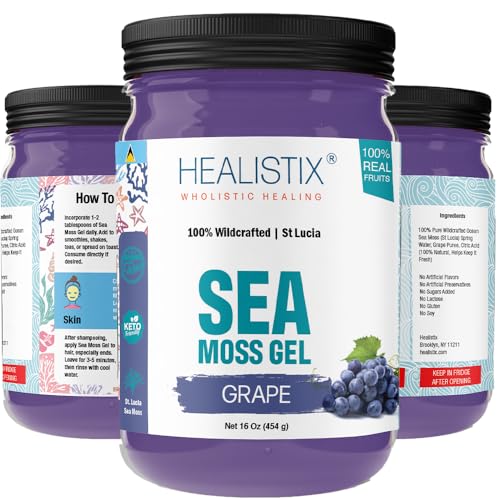 Premium wildcrafted sea moss supplement