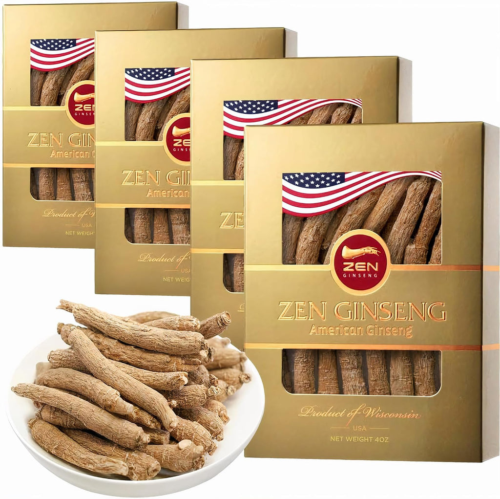 premium Wisconsin ginseng 4 oz pack
