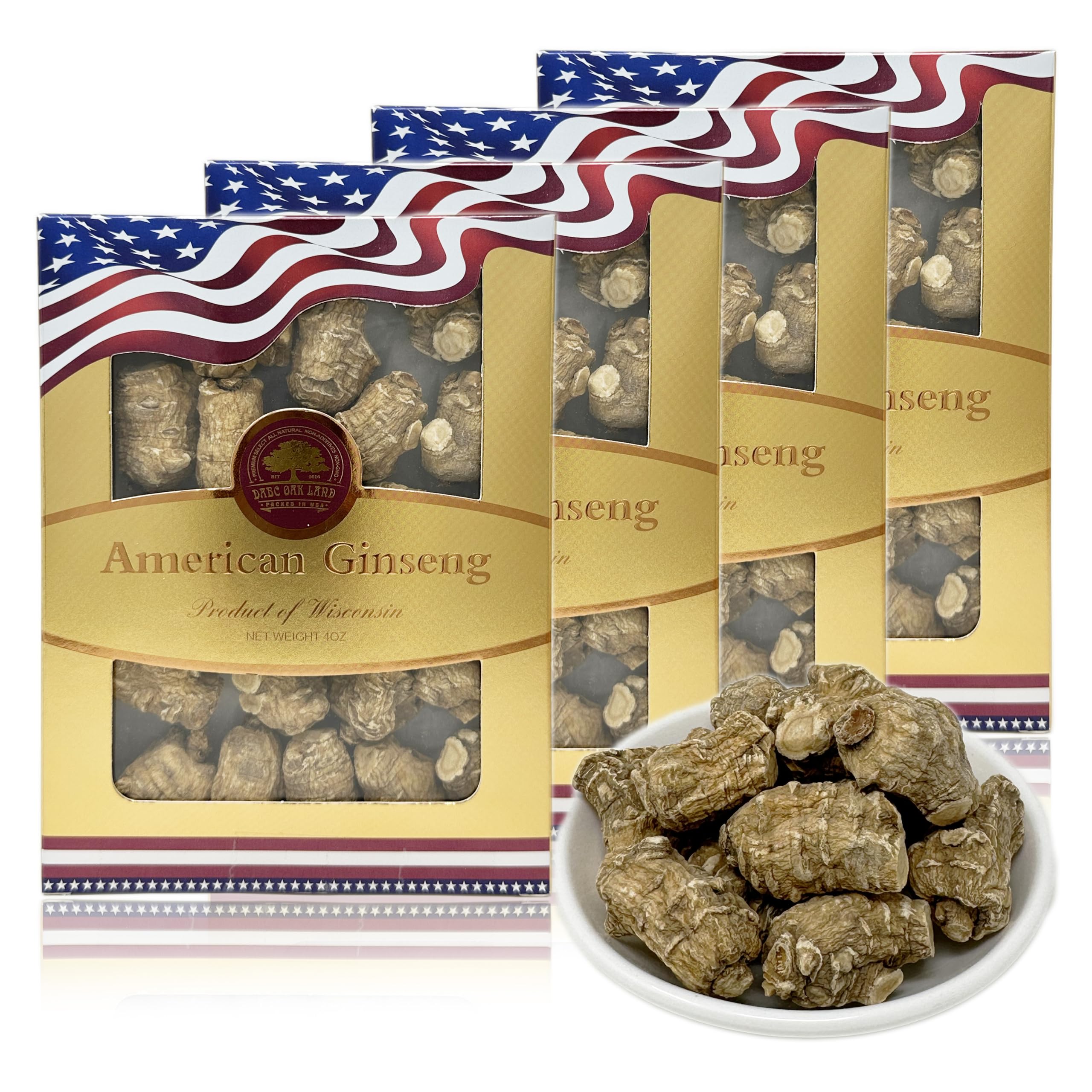 premium Wisconsin ginseng roots