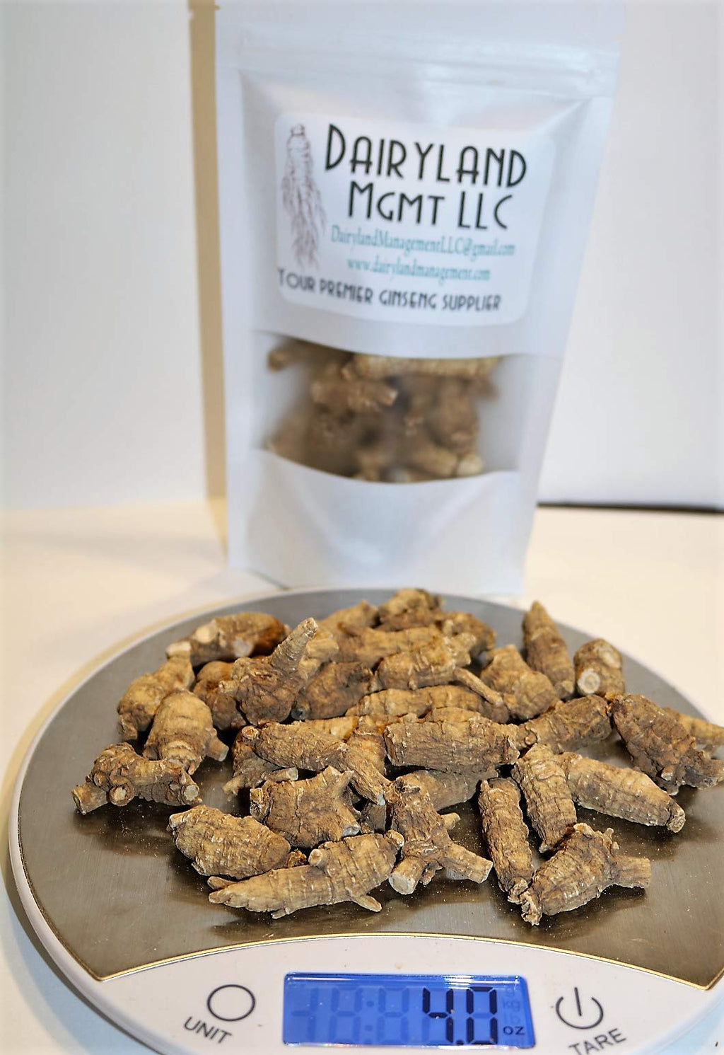 premium Wisconsin ginseng roots