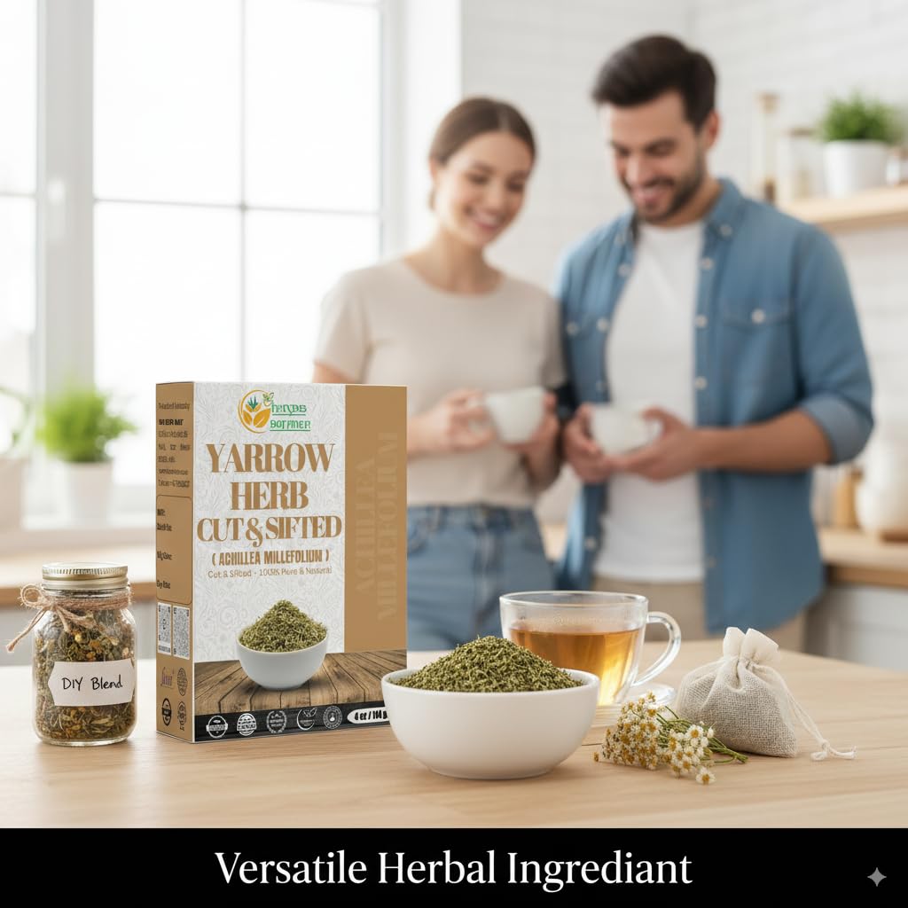 premium yarrow herb for brewing