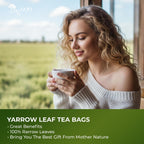 premium yarrow leaf tea experience