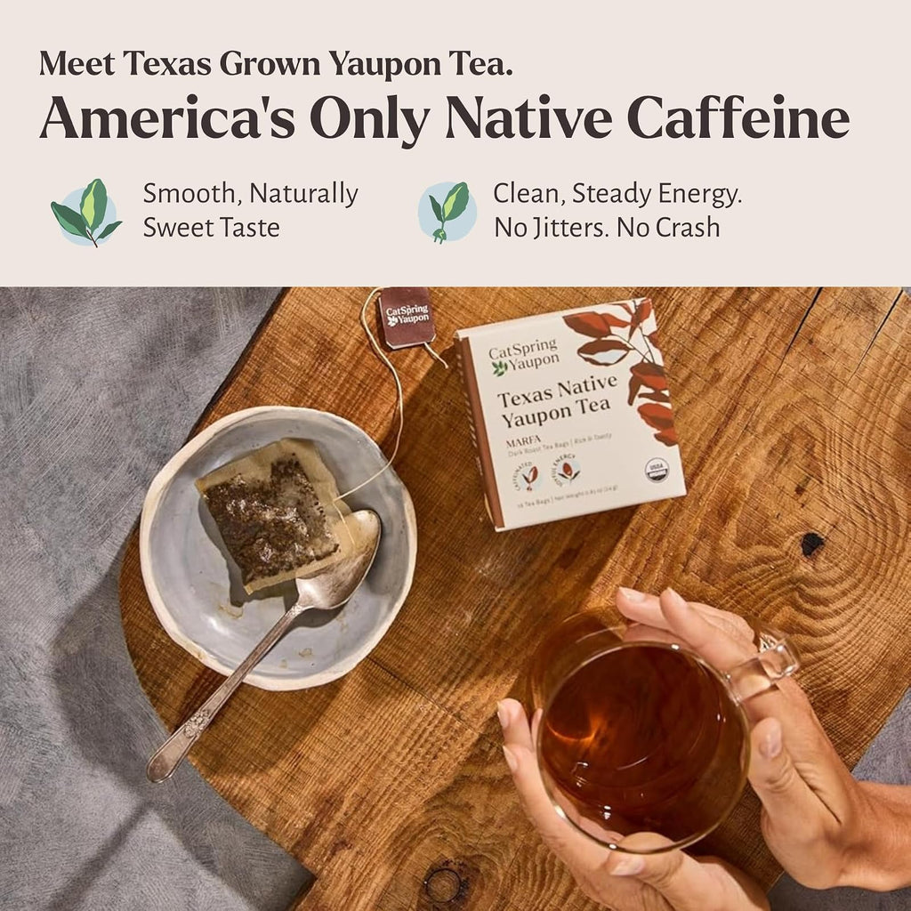 premium Yaupon tea bags Canada