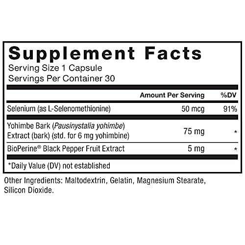 premium yohimbe supplement for health