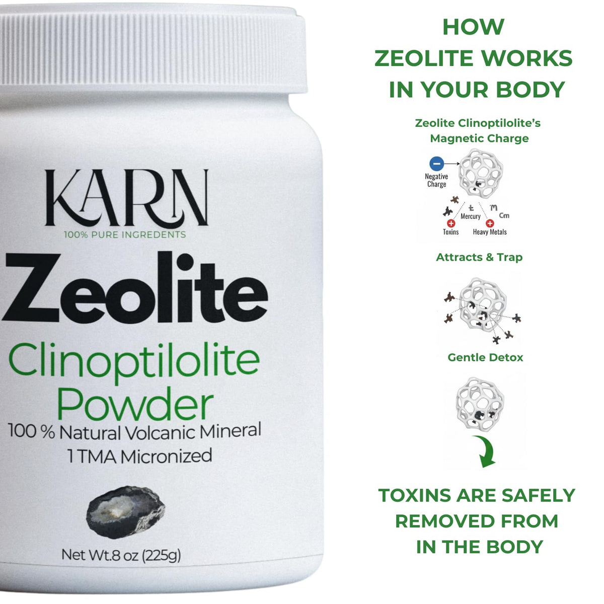 premium zeolite powder for health