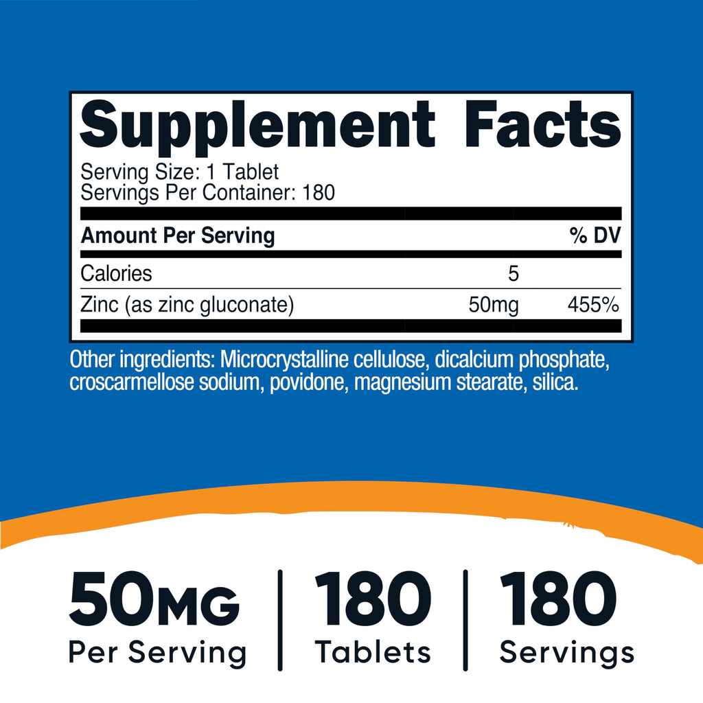 Premium zinc vitamin for overall health