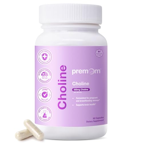 Premom prenatal choline capsules