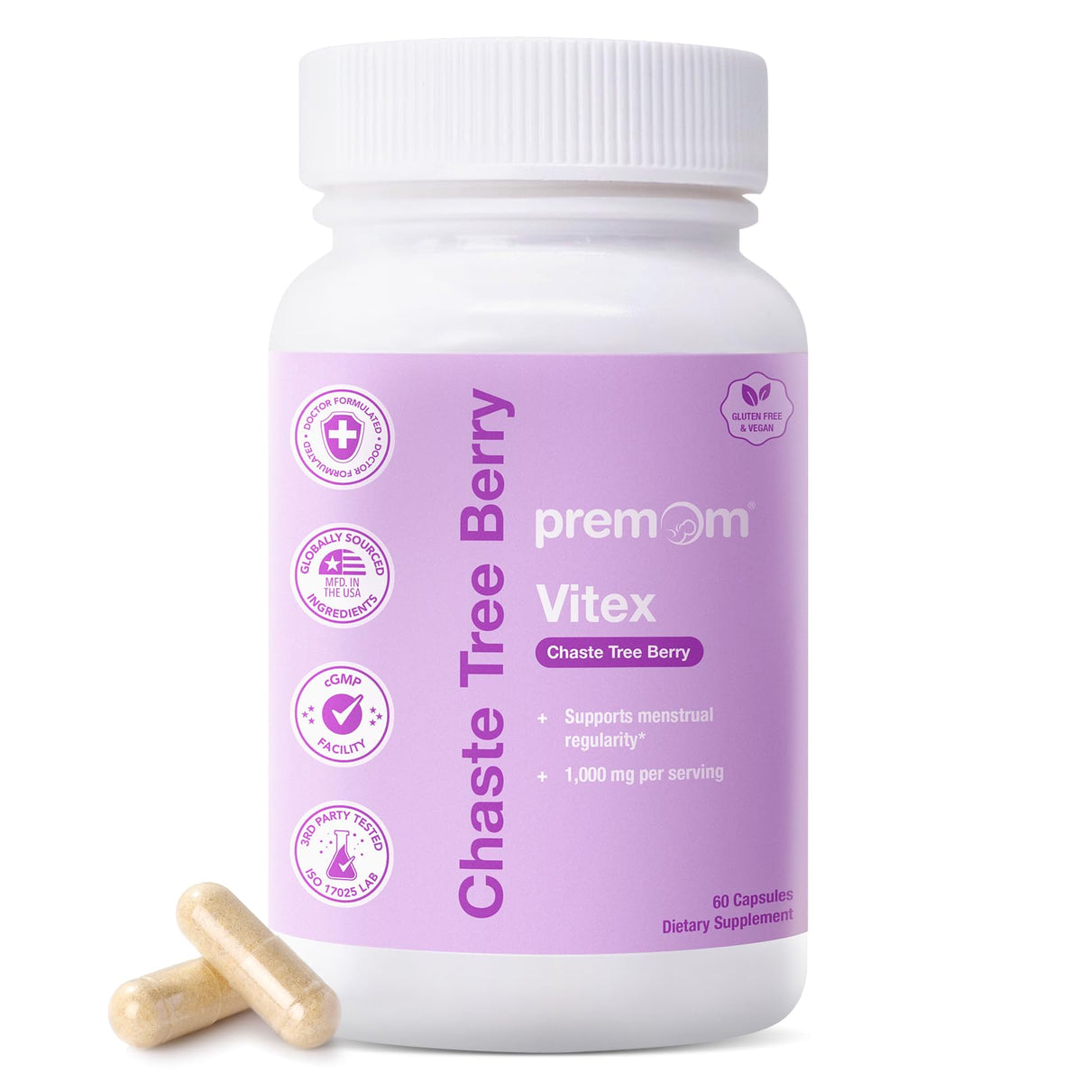 Premom Vitex for hormone balance