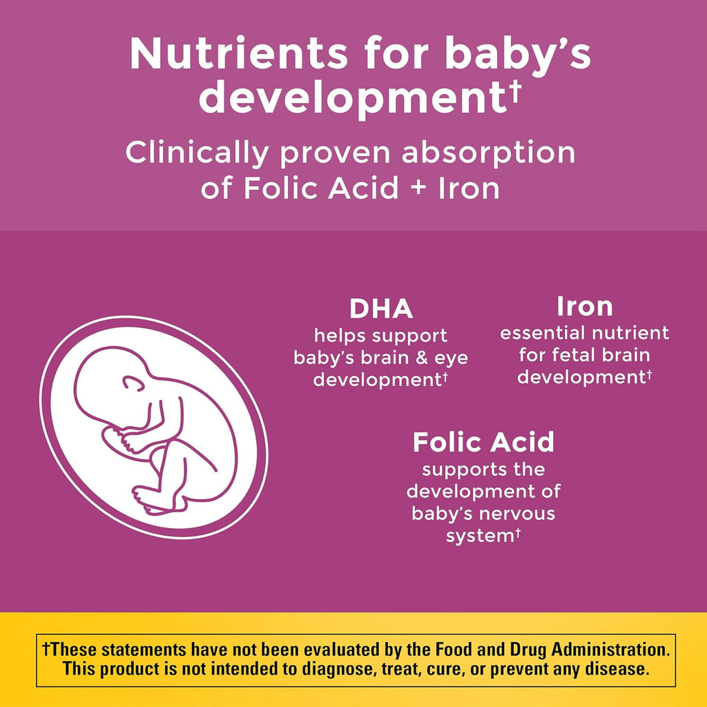 prenatal DHA for healthy baby development