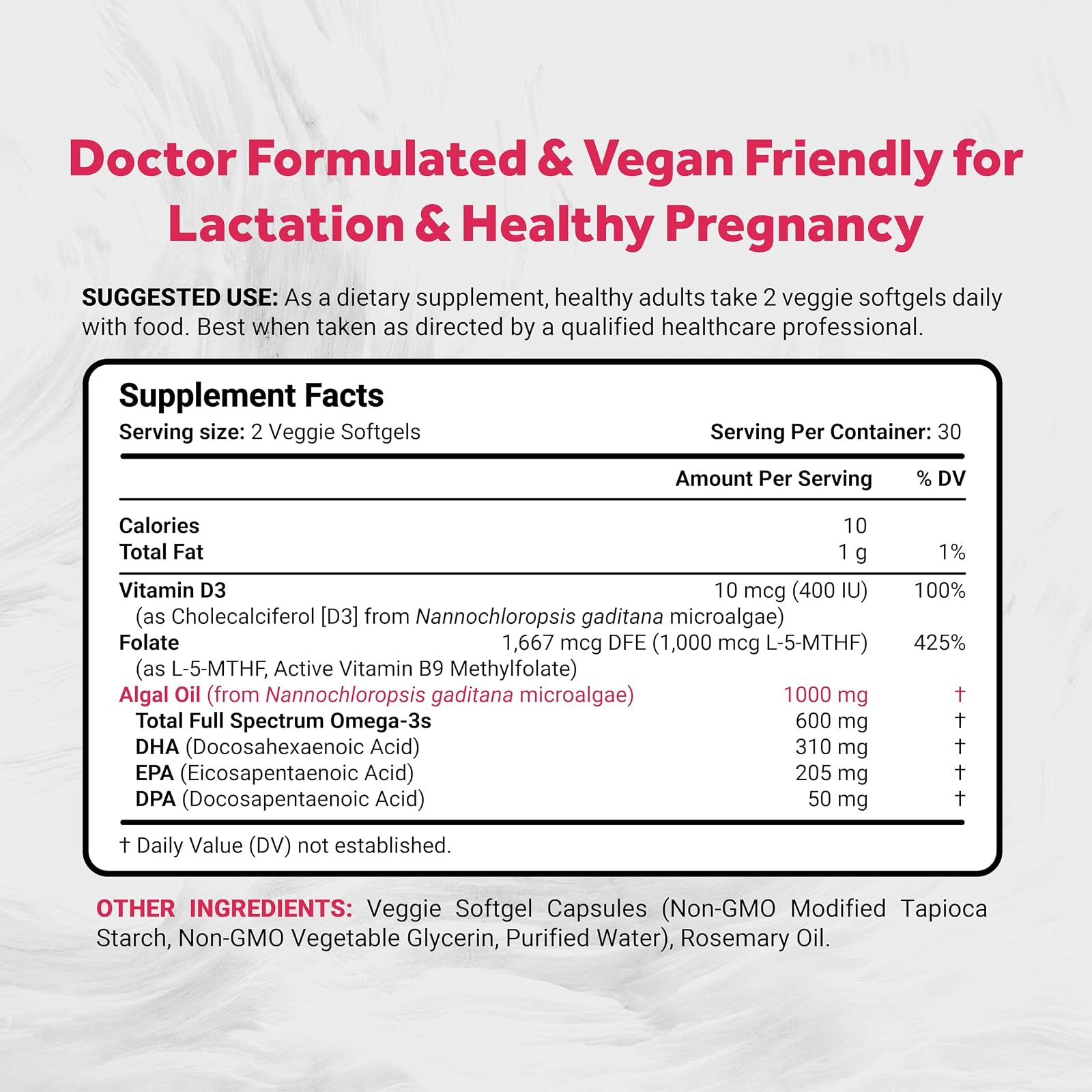 prenatal dha for healthy pregnancy