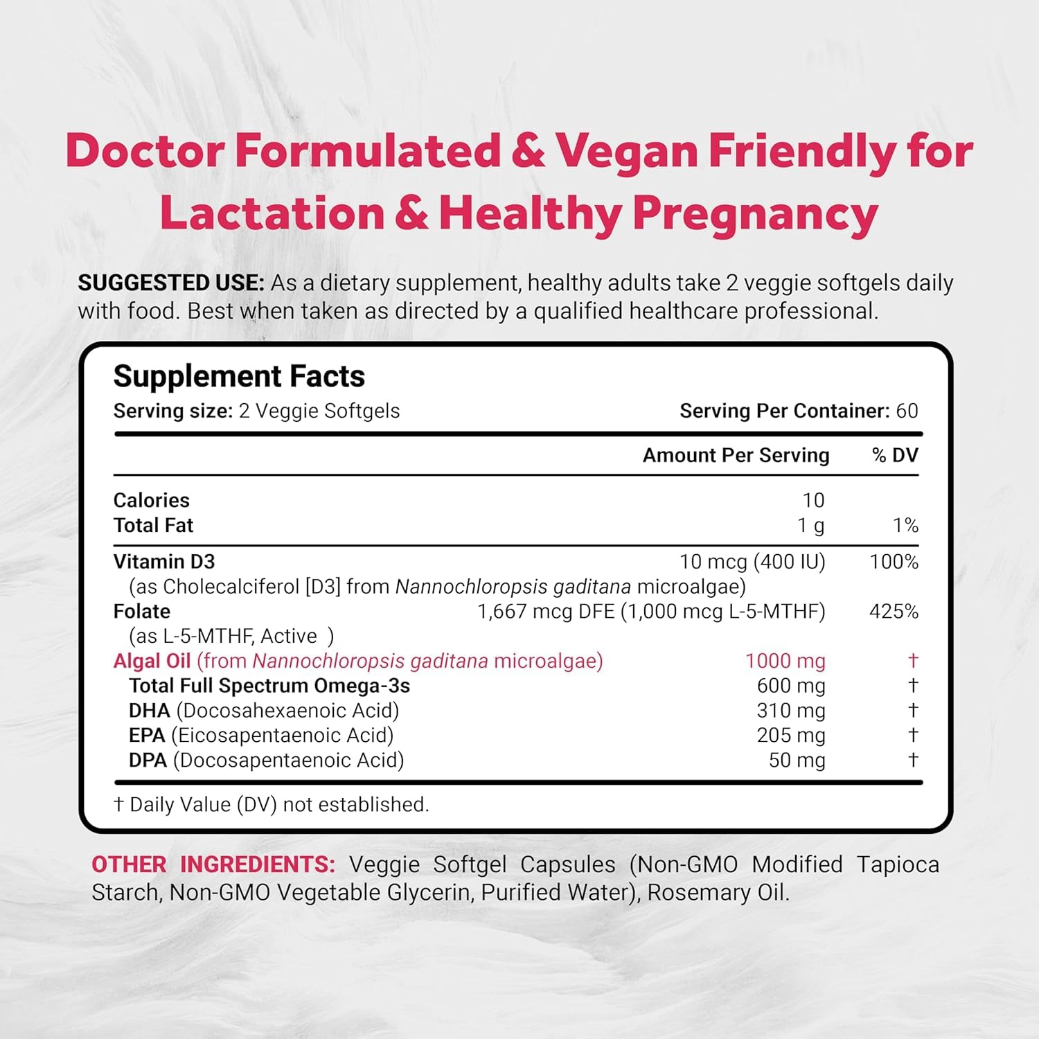 Prenatal DHA for healthy pregnancy