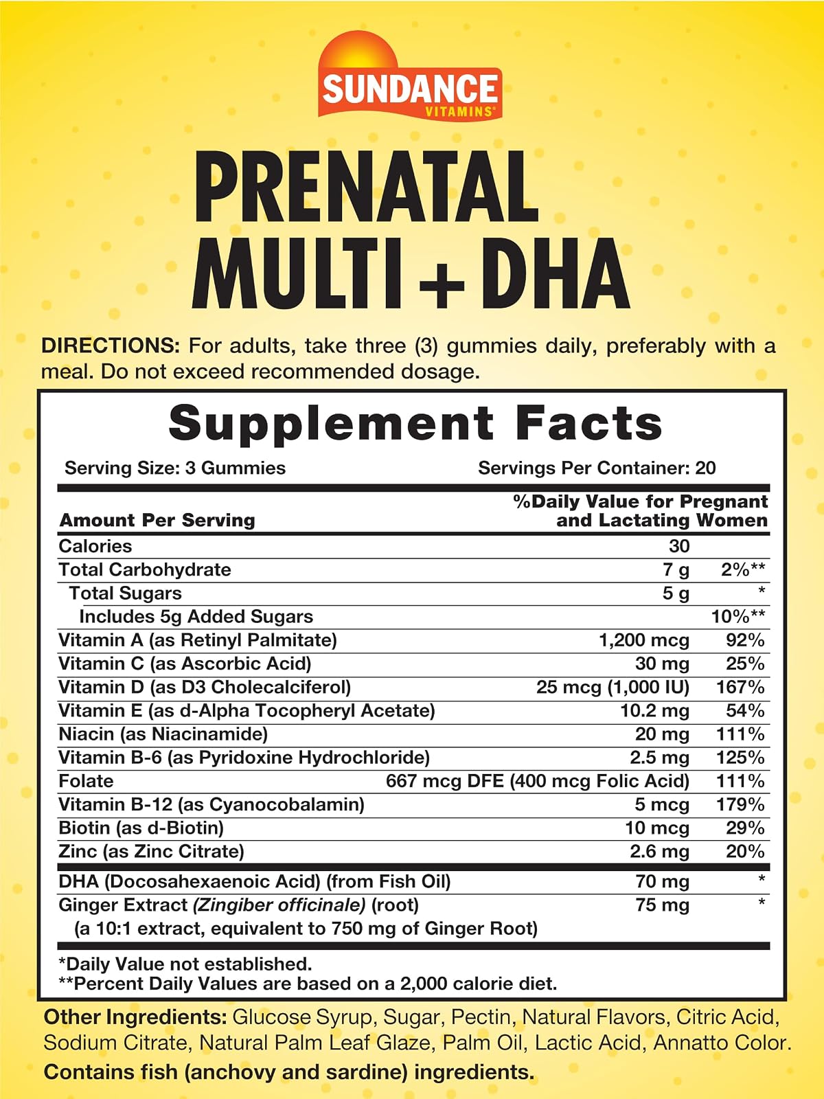 Prenatal DHA gummies for healthy pregnancy