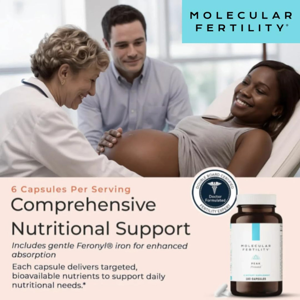 Prenatal DHA included in Peak vitamins