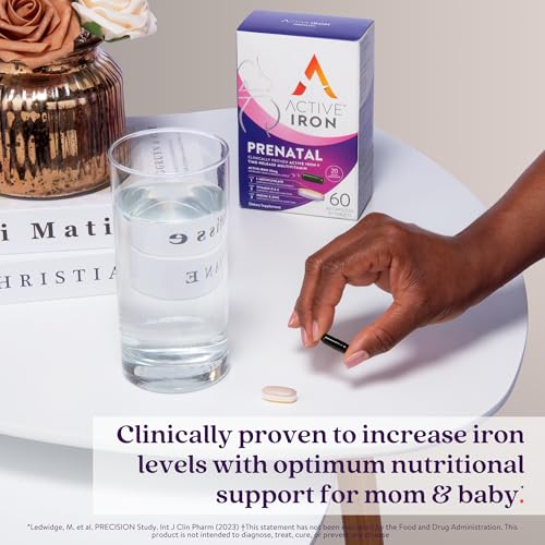 Prenatal multivitamin with 25 mg iron