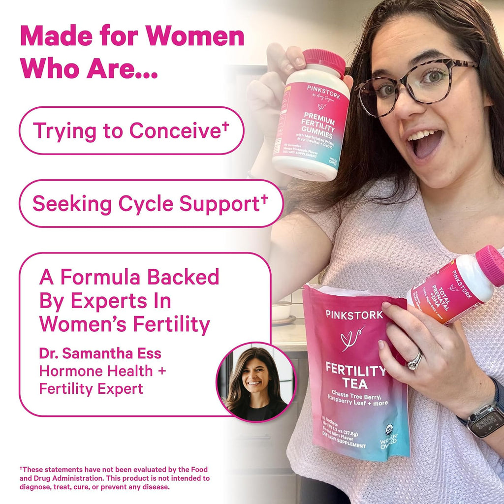 Prenatal vitamins for fertility health