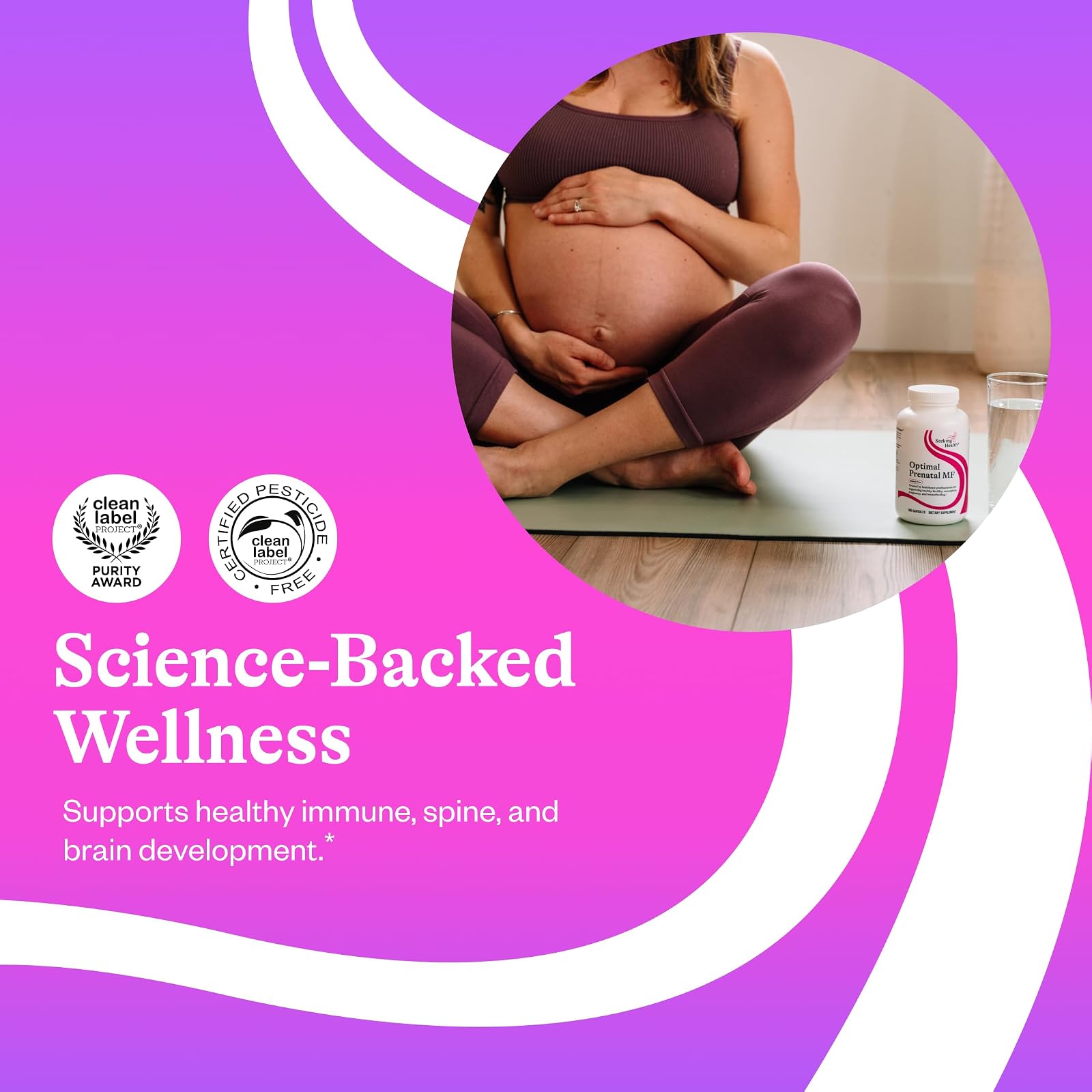 Prenatal vitamins for fetal development
