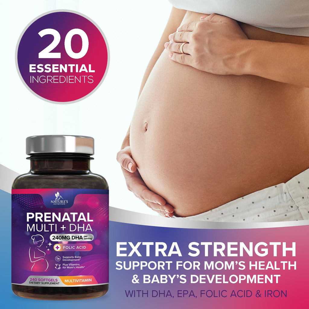 prenatal vitamins for fetal development
