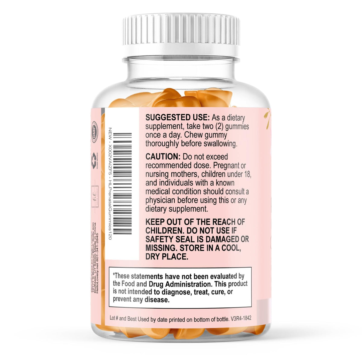 prenatal vitamins for healthy baby development