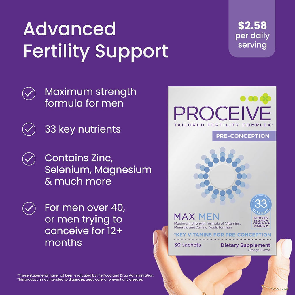 prenatal vitamins for male fertility