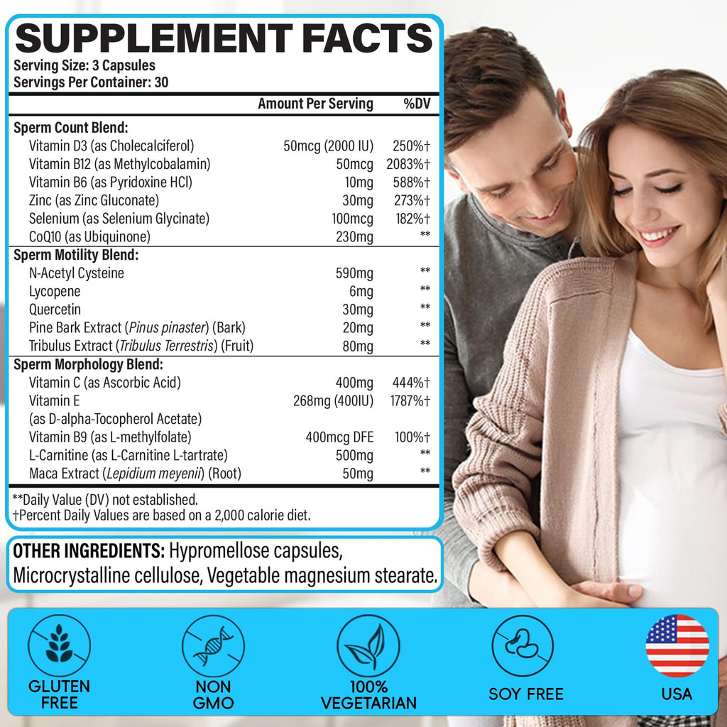 prenatal vitamins for men's health