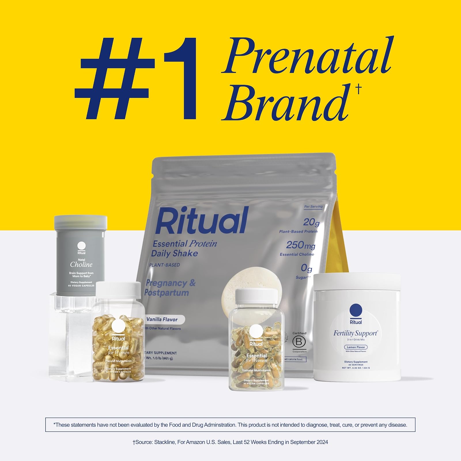 Prenatal vitamins for overall wellness