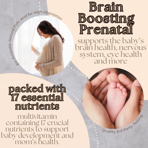 prenatal vitamins with DHA for brain development