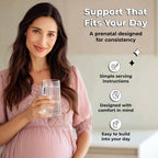 Prenatal vitamins with DHA for brain development