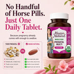 Prenatal vitamins with DHA for brain development