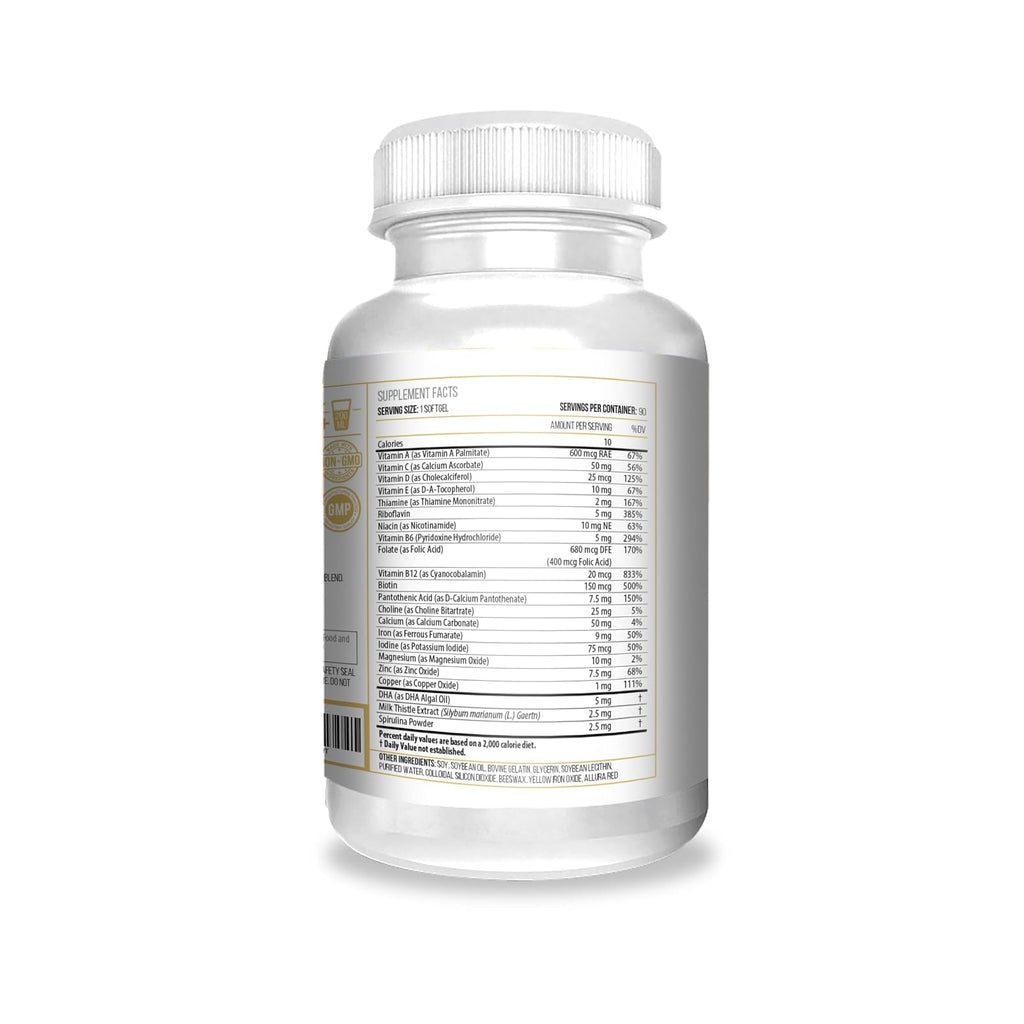 prenatal vitamins with essential nutrients