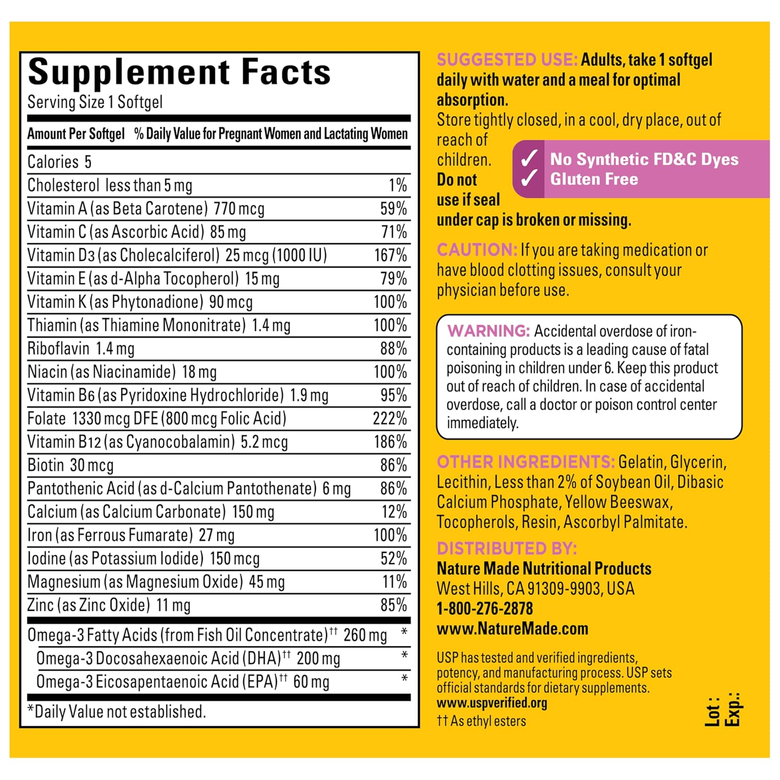 prenatal vitamins with folic acid benefits