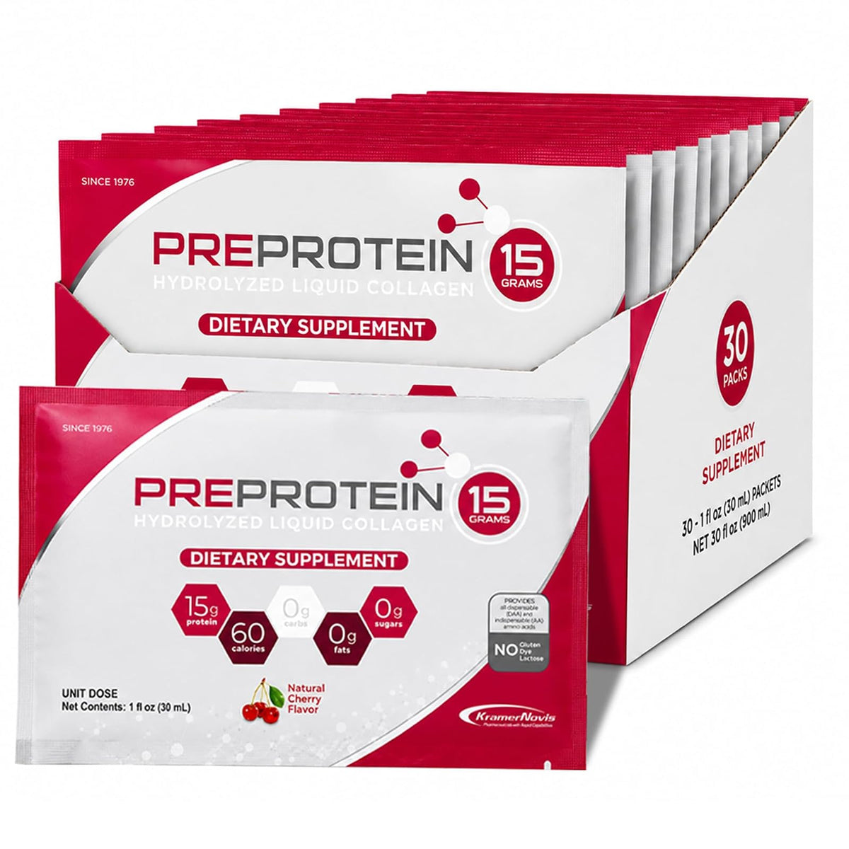 PreProtein collagen protein cherry flavor